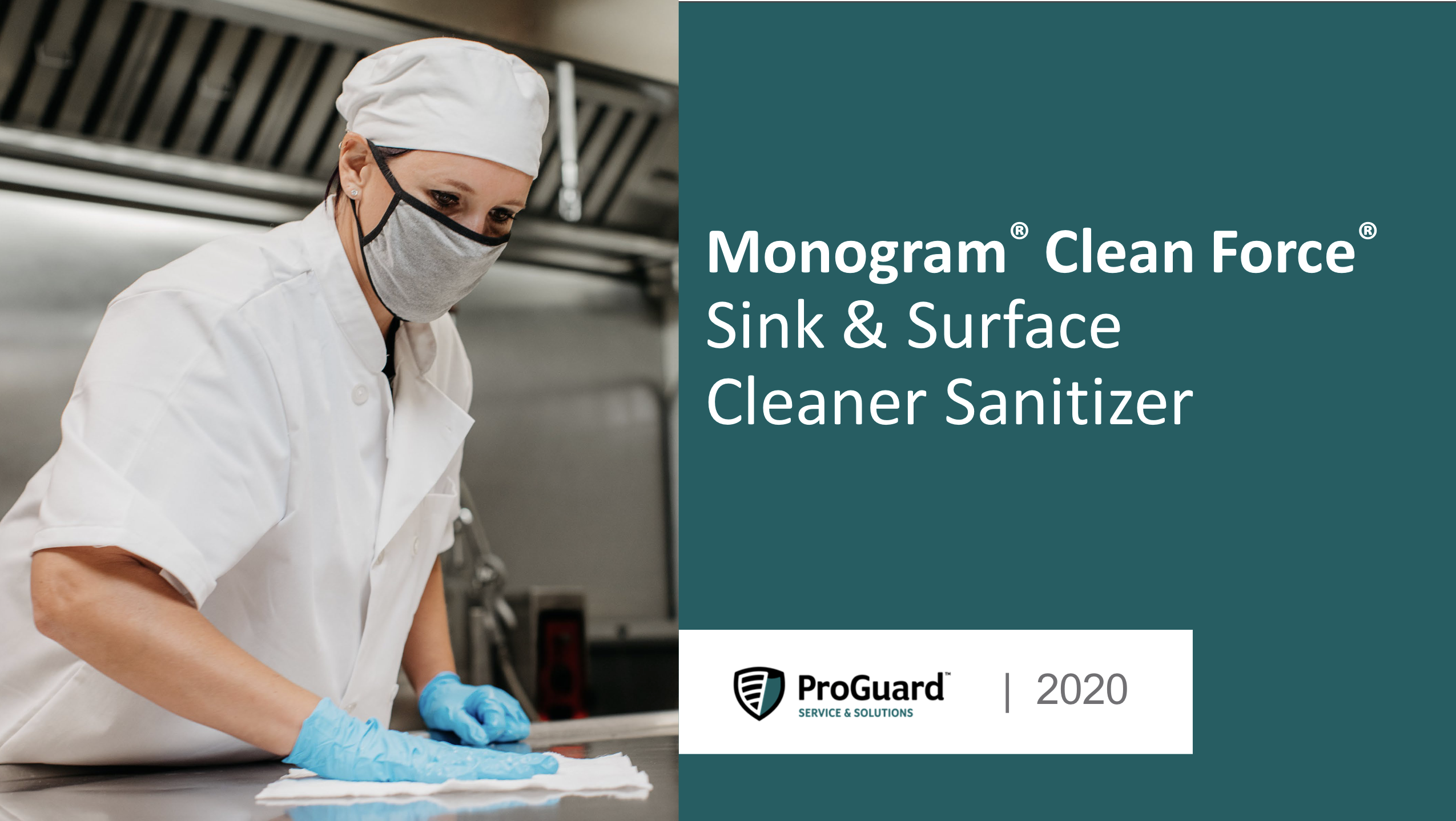 Monogram Clean Force Sink & Surface Cleaner Sanitizer Program