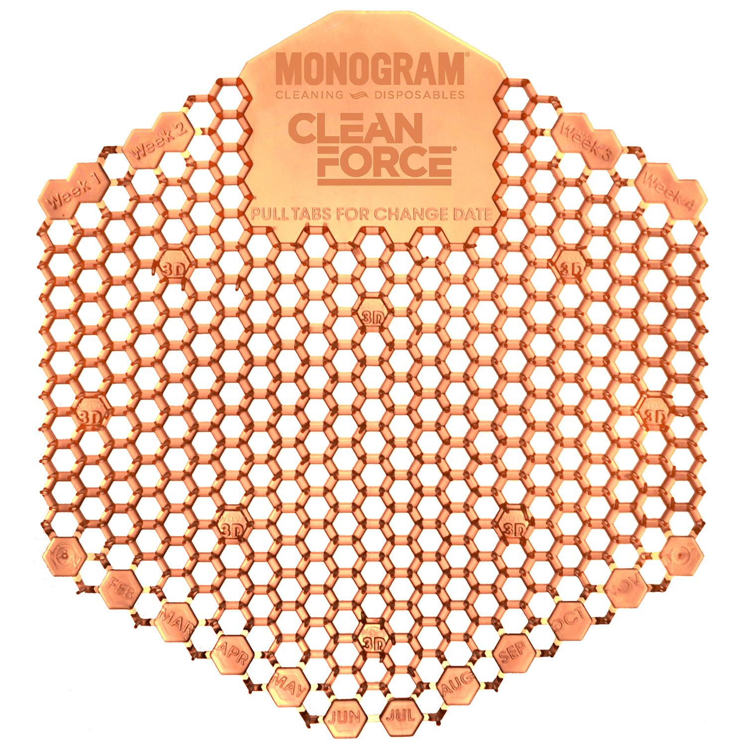 Monogram Clean Force Wave 3D Urinal Screens