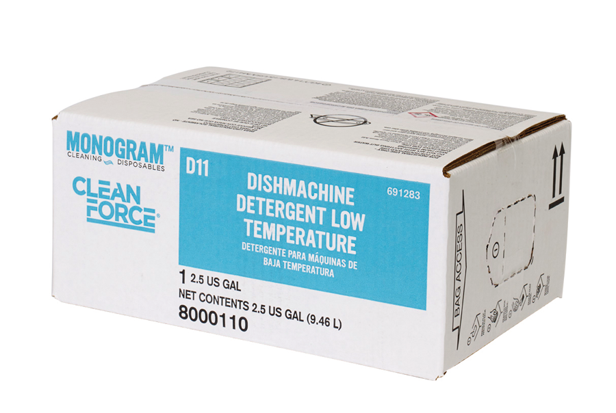 Monogram Clean Force Dishmachine Detergent Low Temperature
