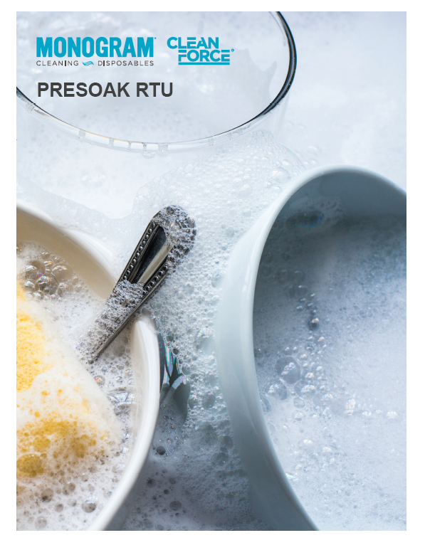 Monogram Clean Force Presoak RTU Sell Sheet