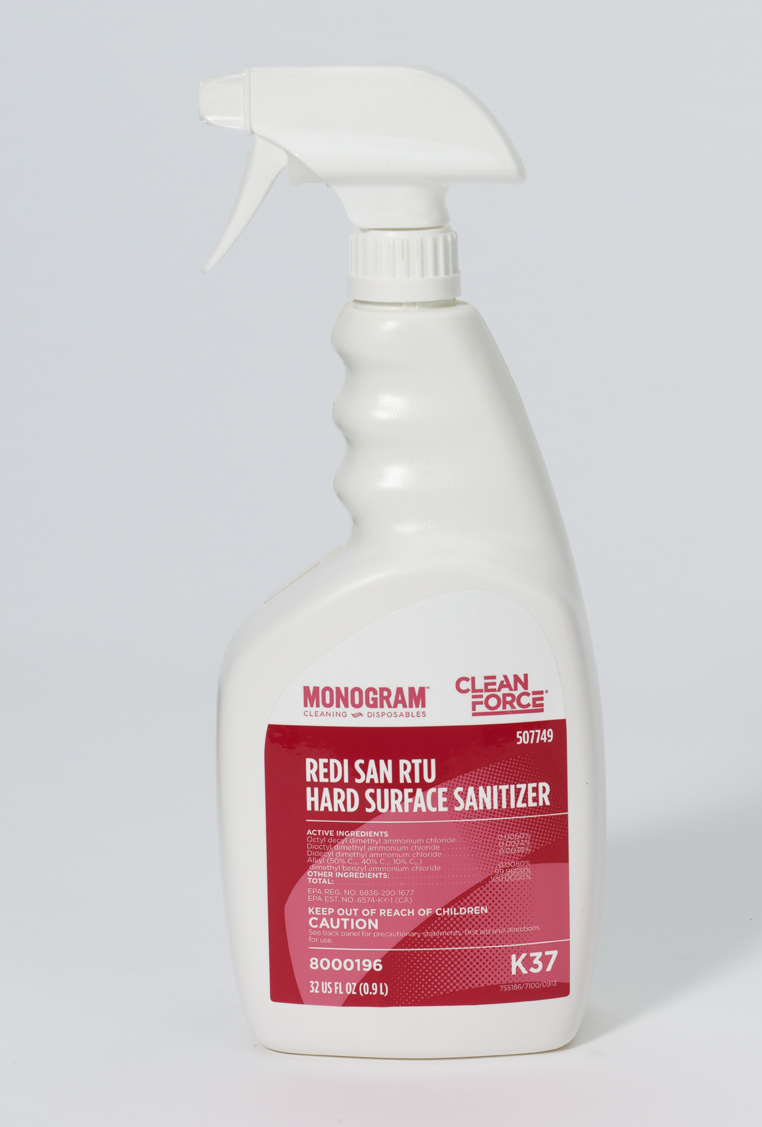 Monogram Clean Force Redi San RTU Hard Surface Sanitizer Monogram Clean Force Redi San RTU Hard Surface Sanitizer